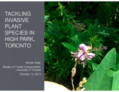 Conferences and Annual General Meetings - Ontario Invasive Plant Council