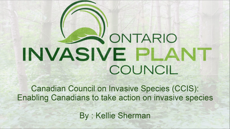 Webinars - Ontario Invasive Plant Council
