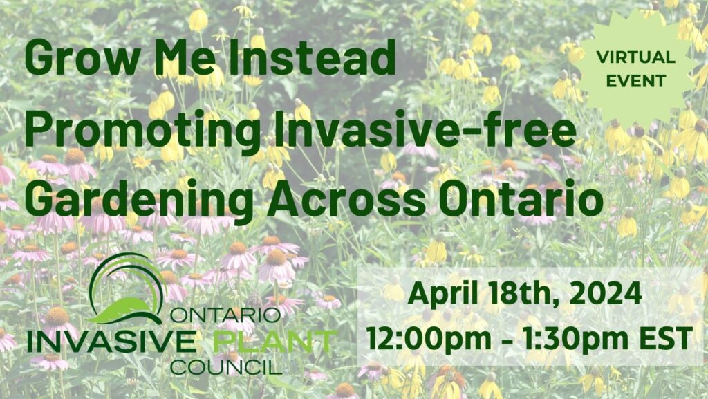 Grow Me Instead - Promoting Invasive-free Gardening Across Ontario ...